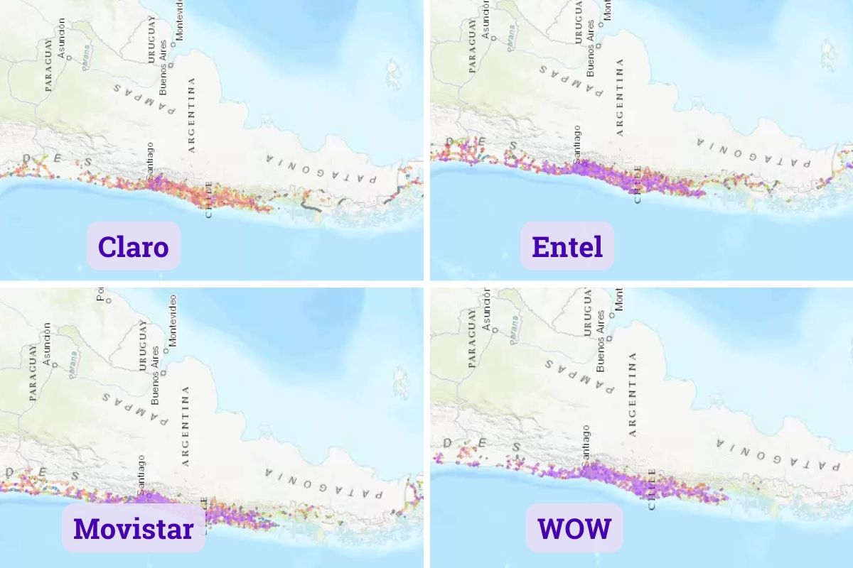 Mobile Operators in Chile 2025